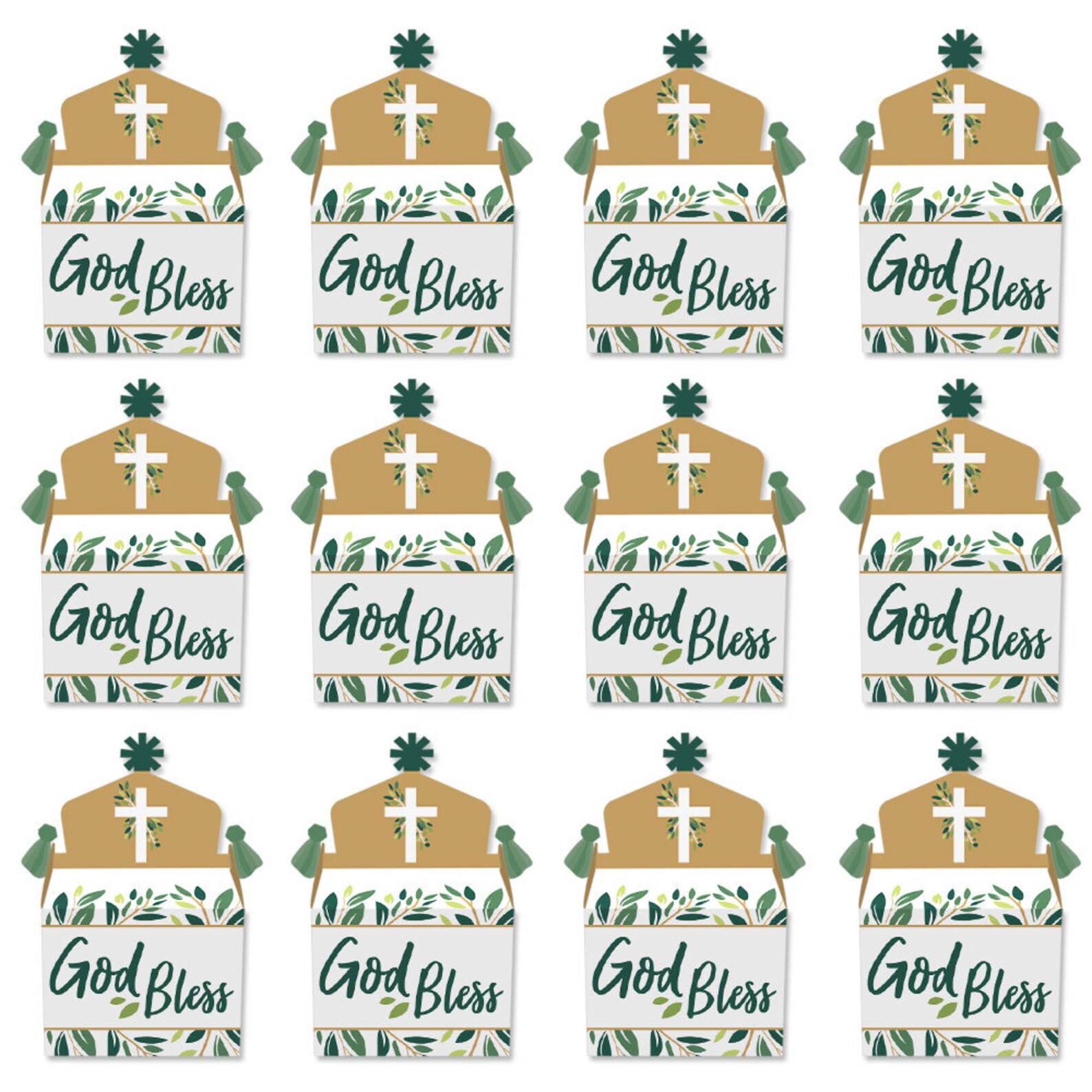 Elegant Cross Treat Box Party Favors Religious Party - Etsy