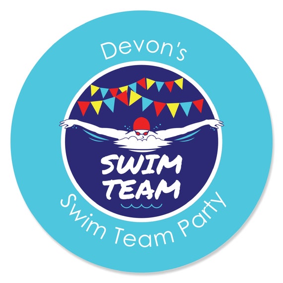 Personalized Making Waves - Swim Team - Custom Swimming Party or ...