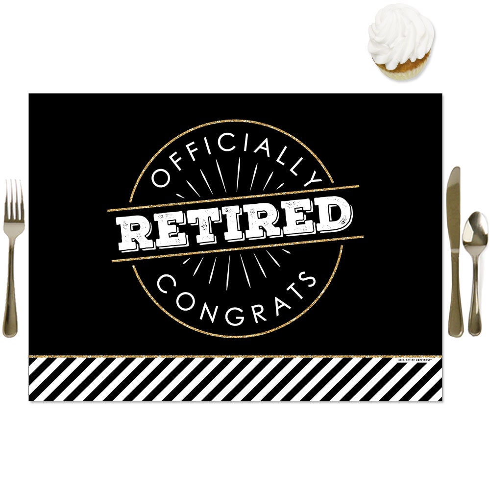 Happy Retirement Party Table Decorations Retirement Party | Etsy