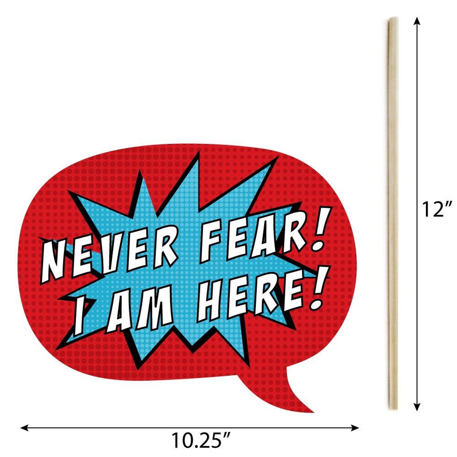 Superhero Photo Booth Props Comic Book Party Photo Booth - Etsy