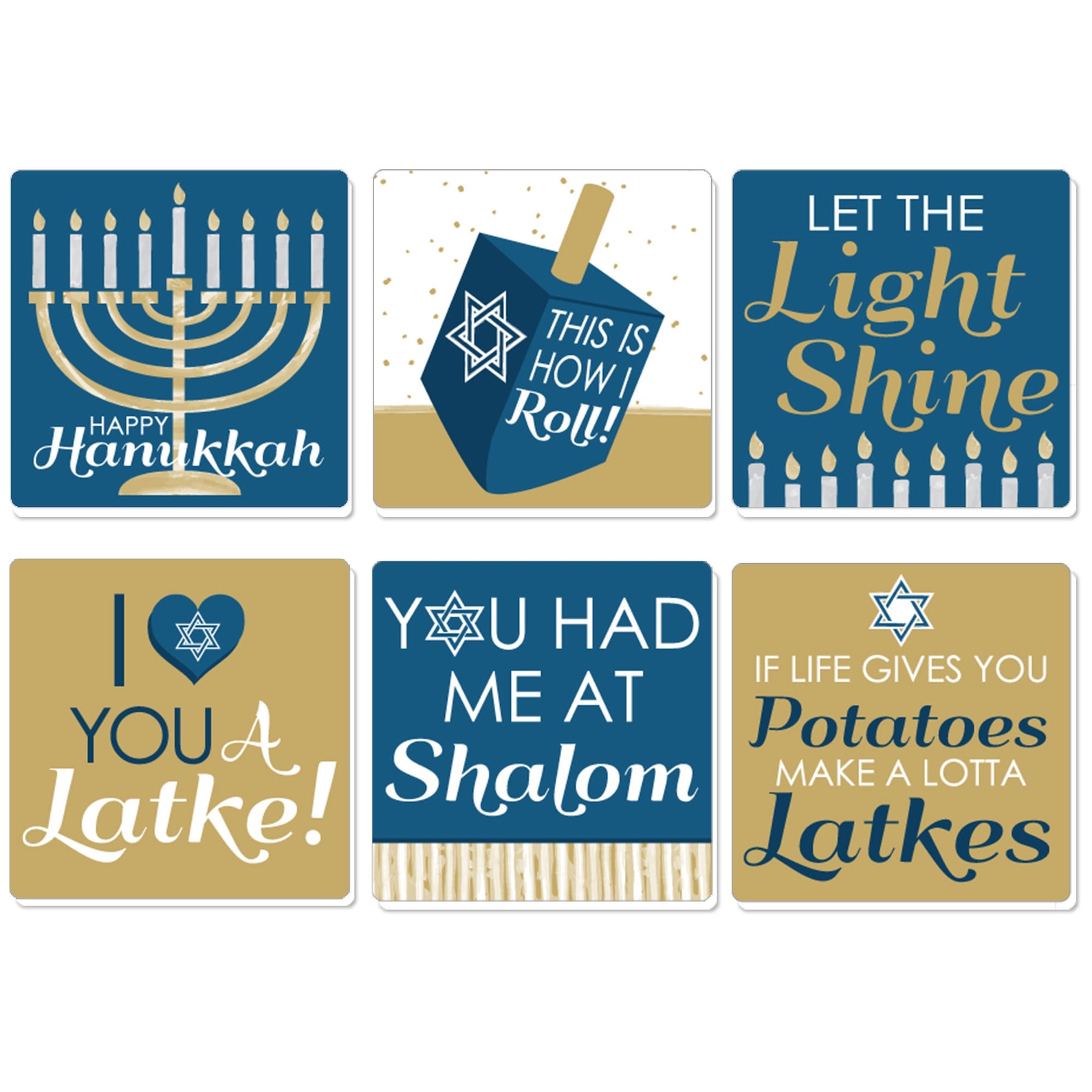 Happy Hanukkah Funny Chanukah Holiday Party Decorations - Etsy