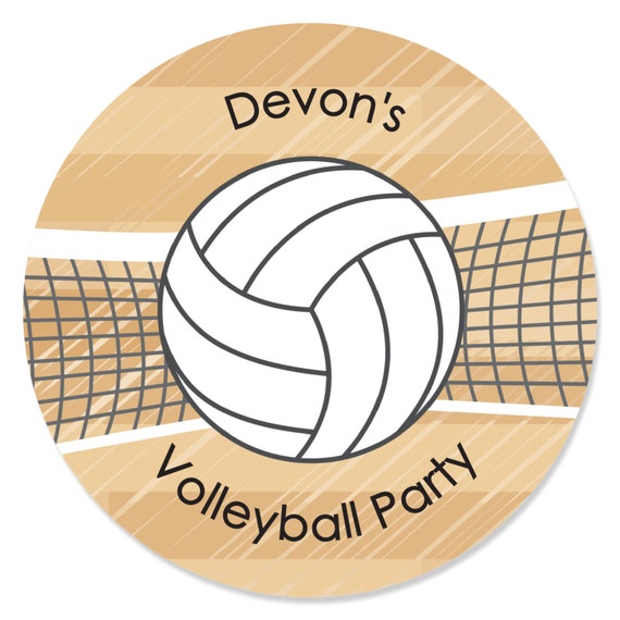Custom Bump, Set, Spike - Volleyball - Personalized Baby Shower or ...