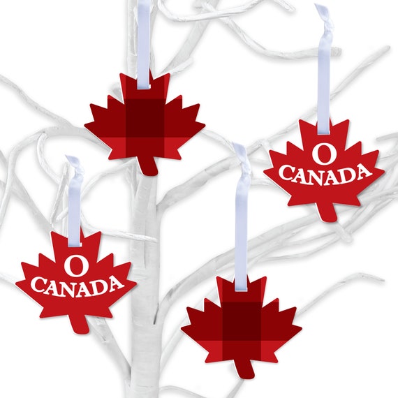 Canada Day - Canadian Party Decorations - Tree Ornaments - Set of 12 by ...