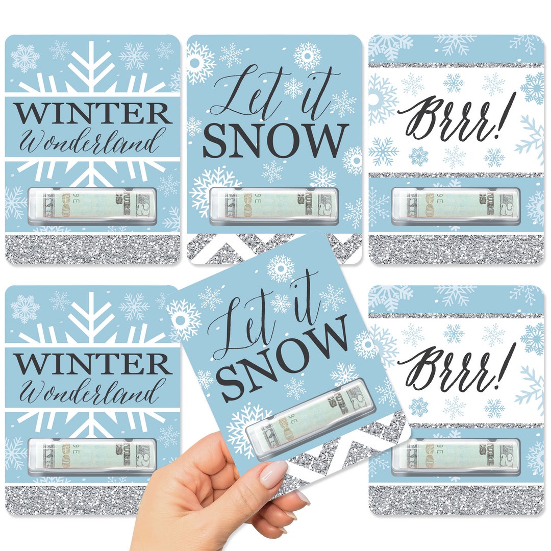 Winter Wonderland - DIY Assorted Snowflake Holiday Party and Winter ...