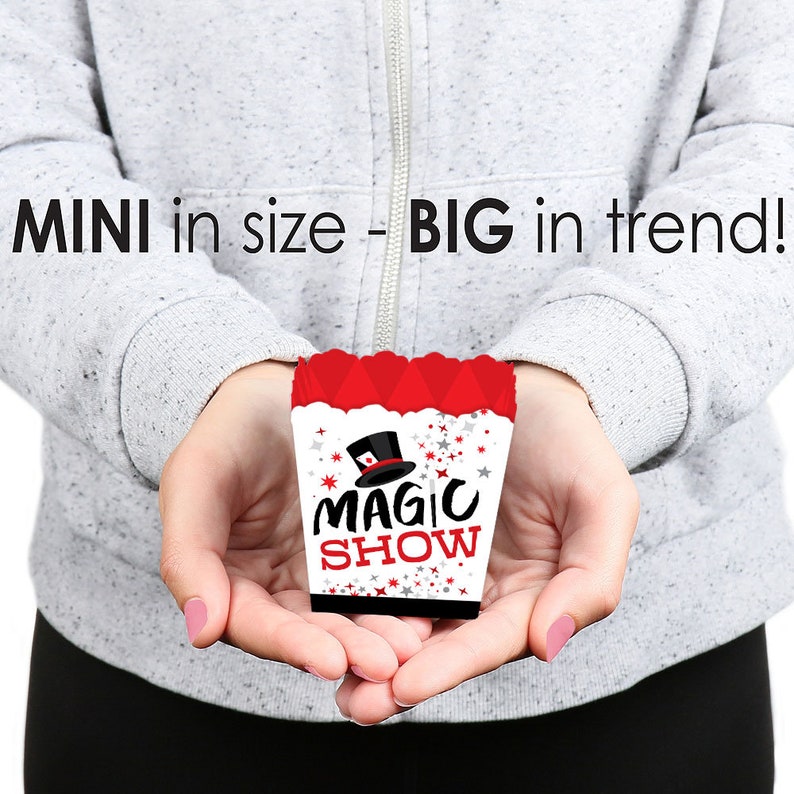 Ta-da Magic Show Party Mini Favor Boxes Magical Birthday - Etsy