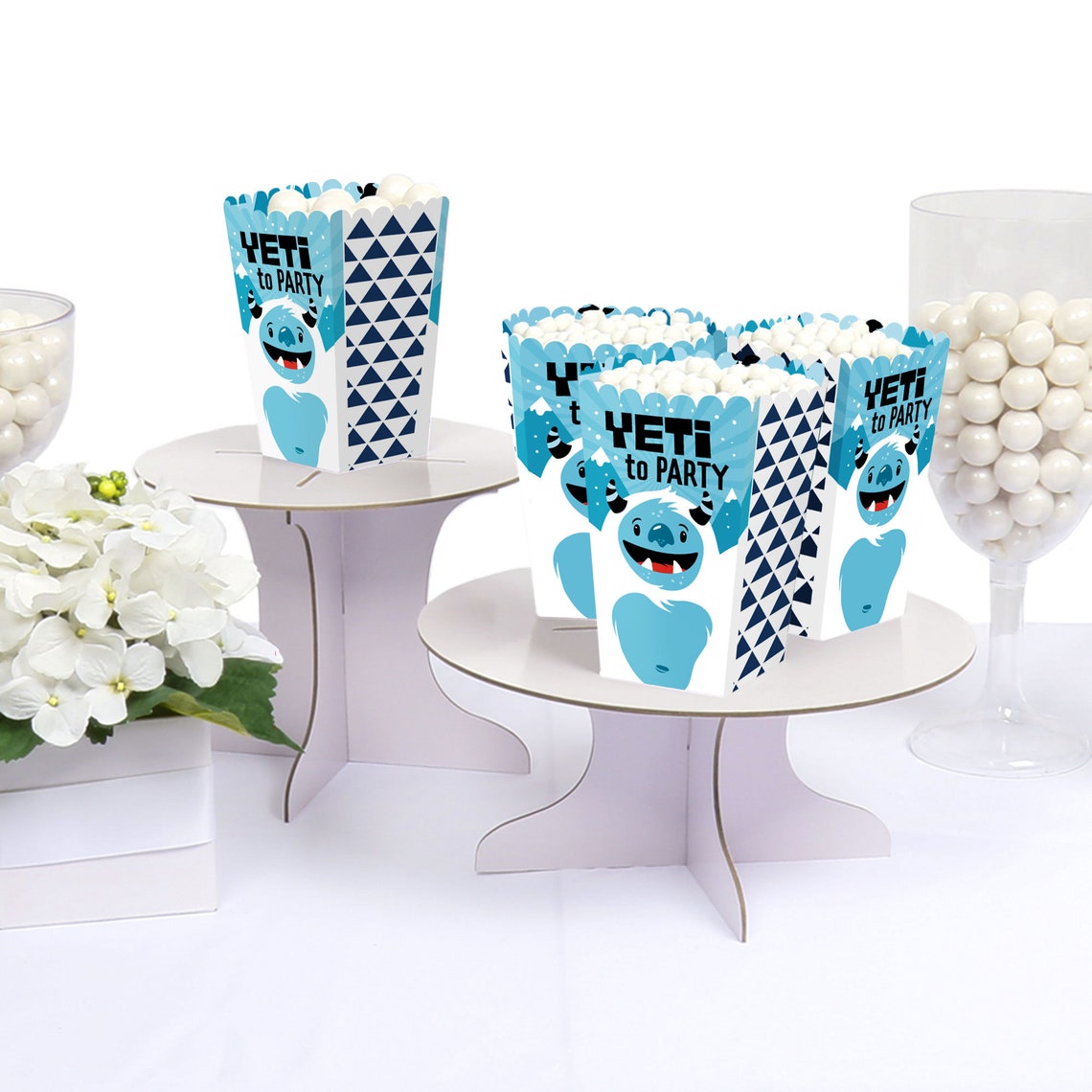 Yeti to Party Abominable Snowman Party or Birthday Party - Etsy