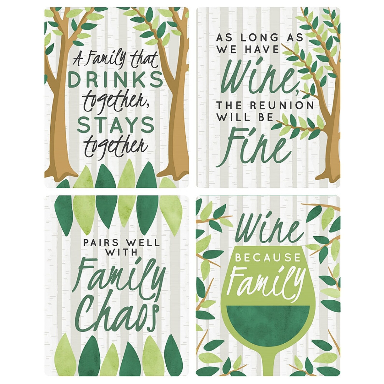 Family Tree Reunion - Wine Bottle Labels for Family Gatherings Parties ...
