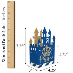 Royal Prince Charming - Baby Shower or Birthday Party Favor Gift Boxes ...