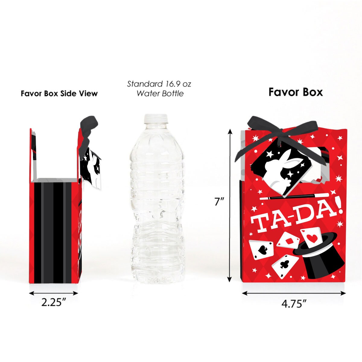 Ta-da Magic Show Magical Birthday Party Favor Boxes Set - Etsy