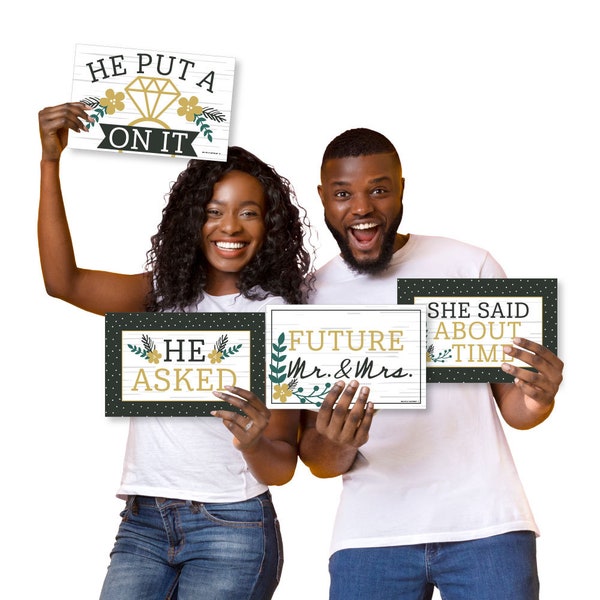 Engagement Photo Props - Etsy