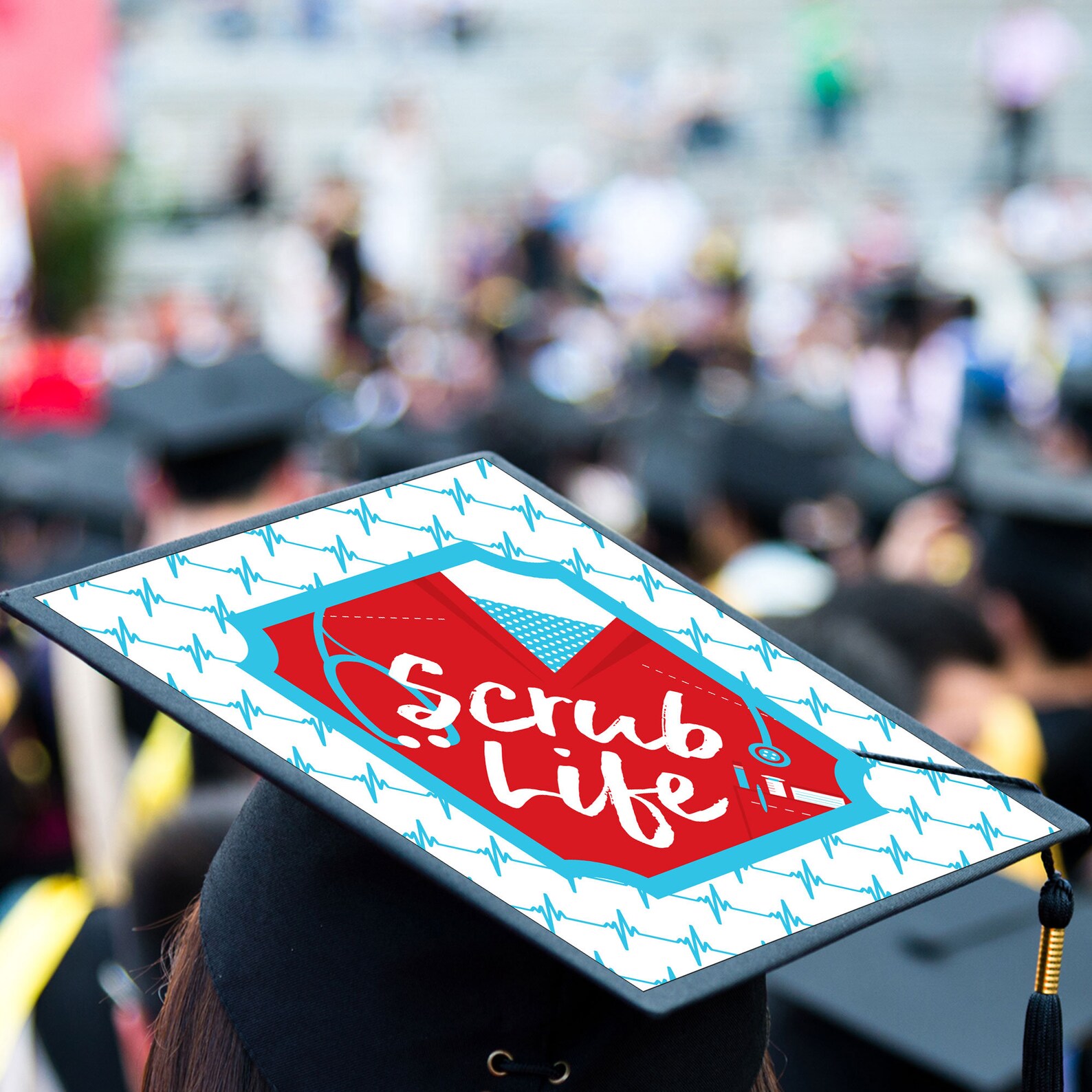 Nurse Graduation Medical Nursing Graduation Cap Decorations | Etsy