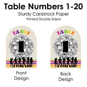 70’s Disco - 1970s Disco Fever Party Double-sided 5 X 7 Inches Cards ...