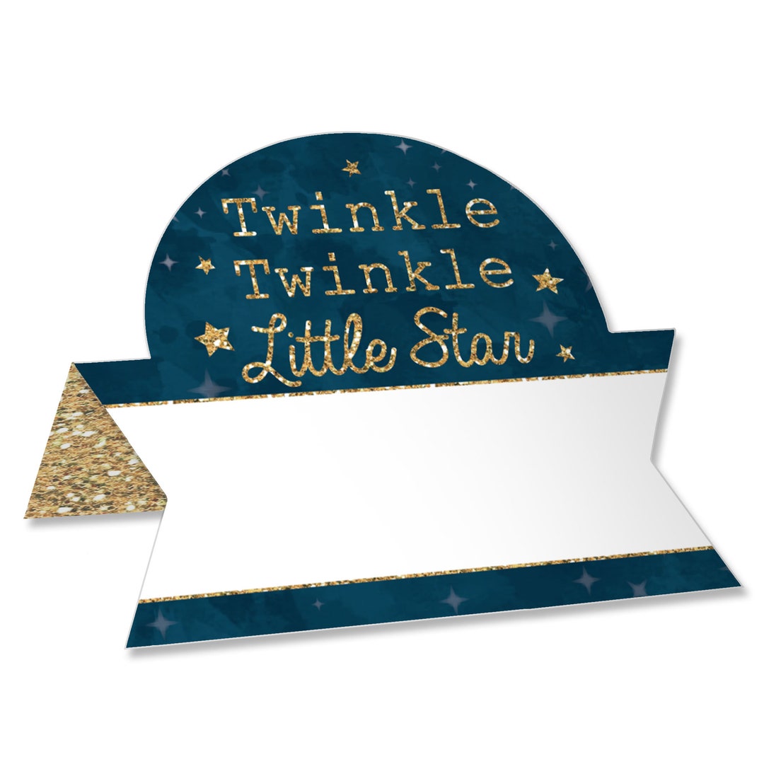 Twinkle Twinkle Little Star - Baby Shower or Birthday Party Tent Buffet ...