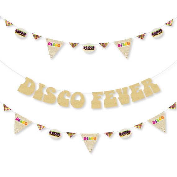70's Disco Letter Banner Decoration 1970's Disco - Etsy