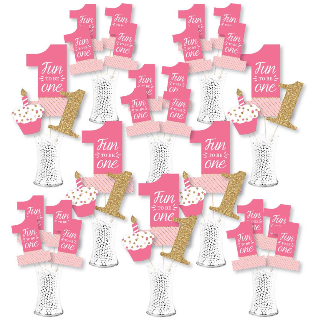 1st Birthday Girl Fun to Be One First Birthday Party - Etsy