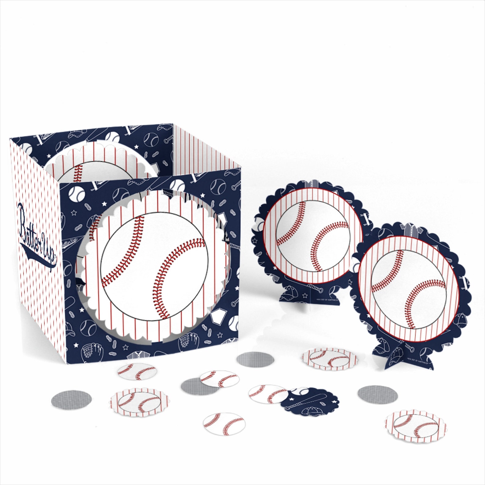Baseball Centerpiece & Table Decoration Kit Baseball Party - Etsy
