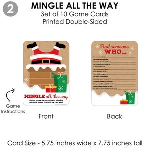 Jolly Santa Claus - 4 Christmas Party Games - 10 Cards Each - Gamerific ...