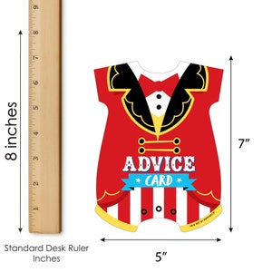 Carnival - Step Right up Circus - Baby Bodysuit Wish Card Carnival ...