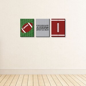 End Zone - Football - Sports Themed Nursery Wall Art, Kids Room Decor ...
