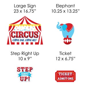 Carnival - Step Right up Circus - Yard Sign and Outdoor Lawn ...