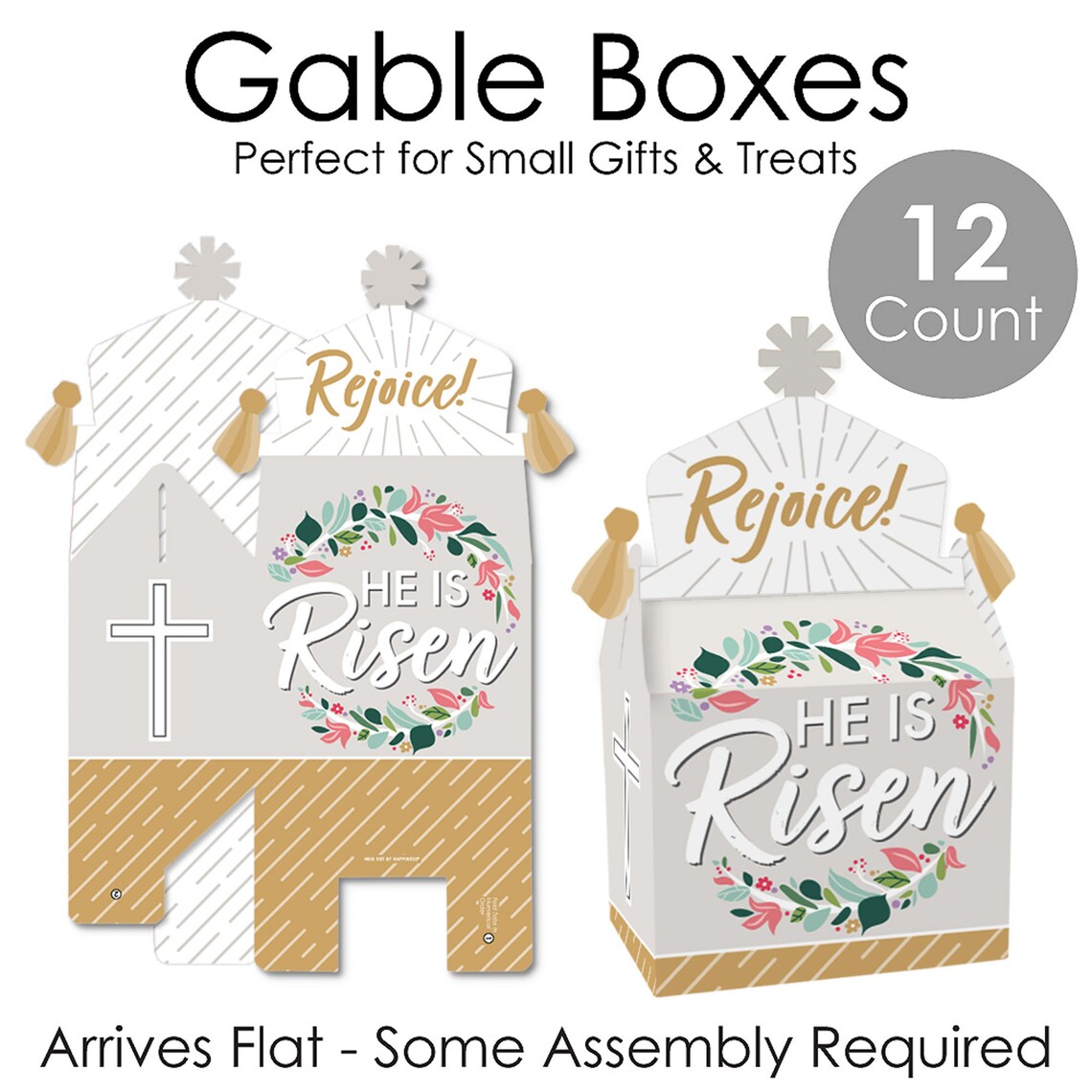 Religious Easter - Treat Box Party Favors - Christian Holiday Party ...