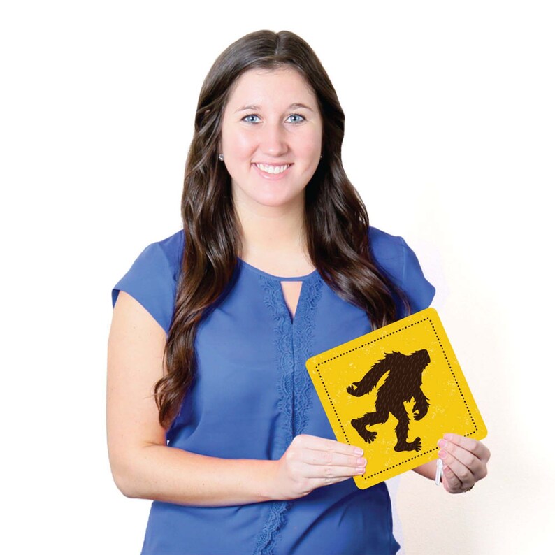 Sasquatch Crossing Lawn Decorations Outdoor Bigfoot Party - Etsy