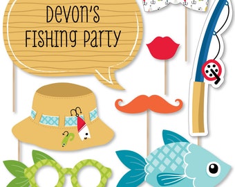 Fishing Photo Booth Props - Etsy