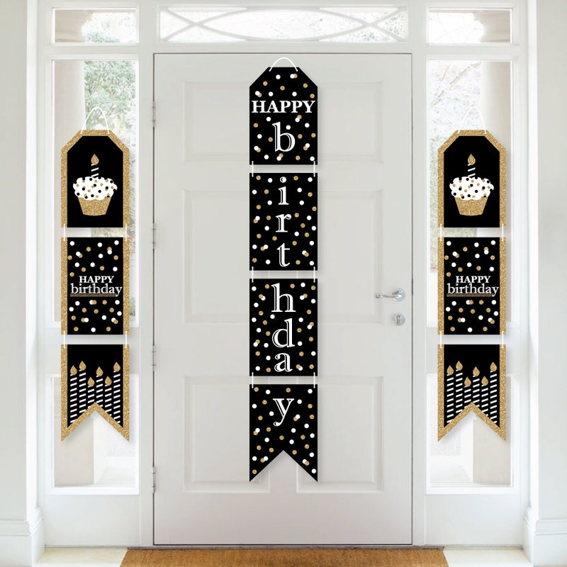 Happy Birthday Door Sign - Etsy