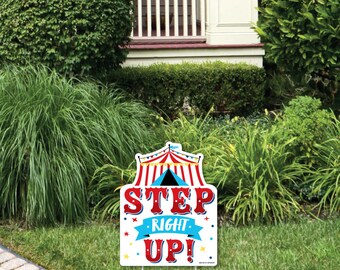 Step Right up Sign | Etsy