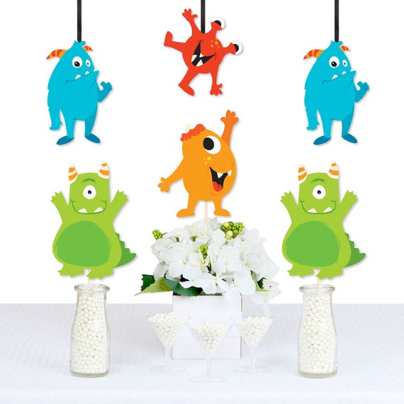 Monster Bash - DIY Decorations Party Essentials - Little Monster Party ...