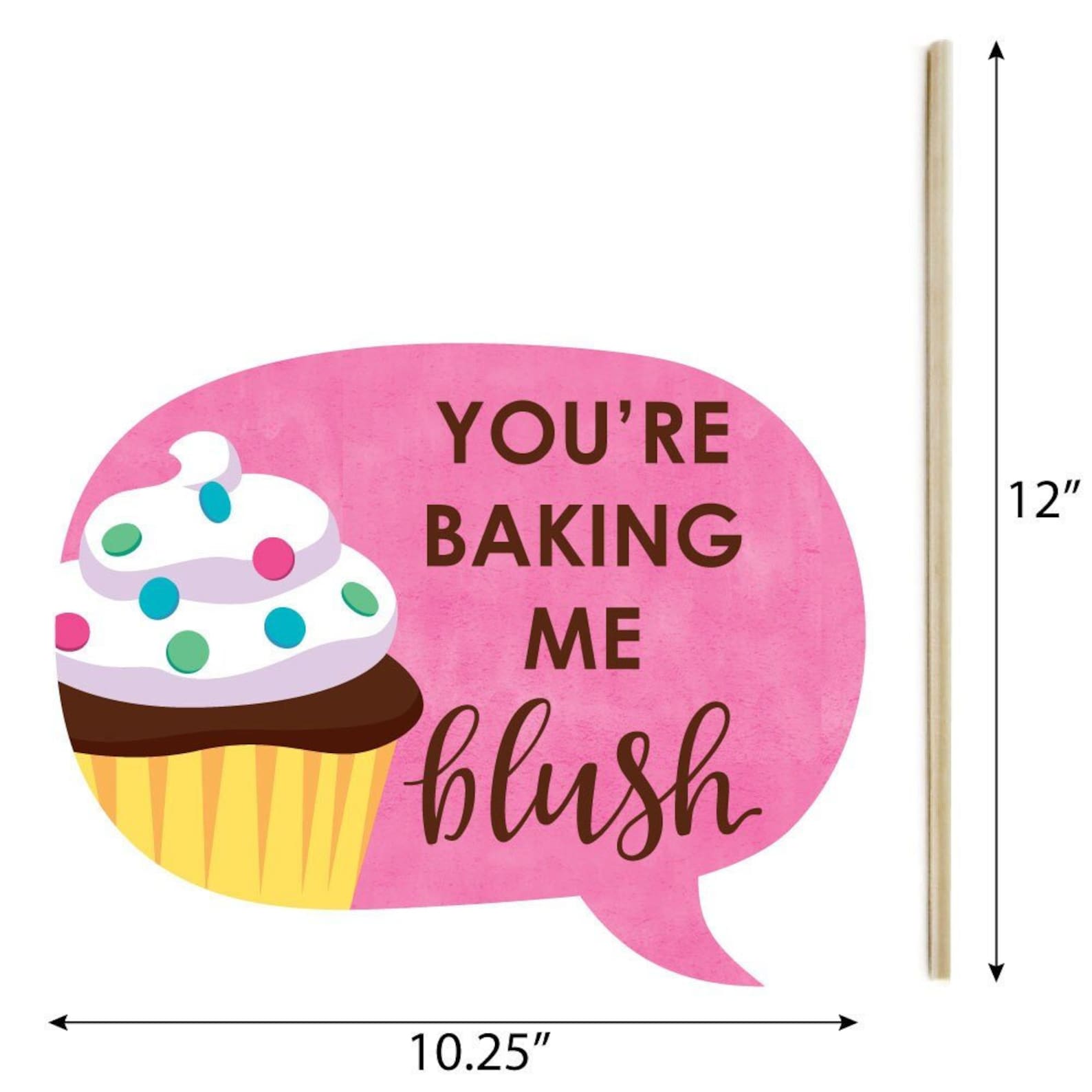 Funny Sweet Shoppe Photo Booth Props Candy and Bakery | Etsy