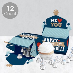 Grandpa, Happy Father’s Day - Treat Box Party Favors - We Love ...
