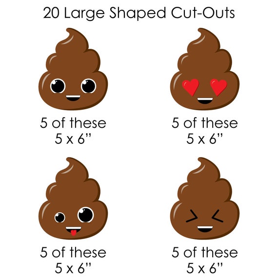 Poop Emoji Party Diy Decorations Emoji Invitations Poop Emoji Party