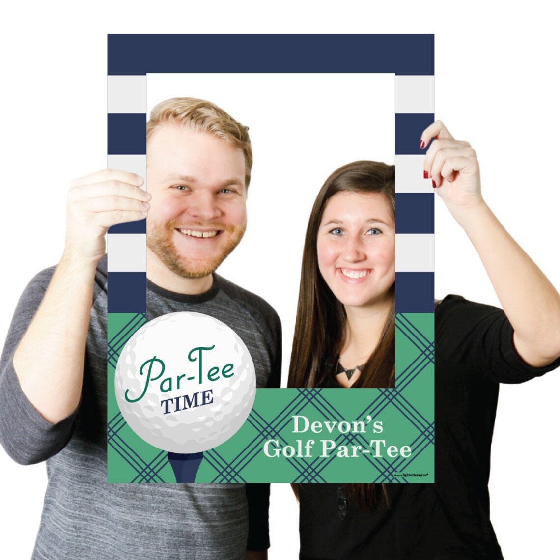 Golf Personalized Birthday or Baby Shower Selfie Photo Booth - Etsy