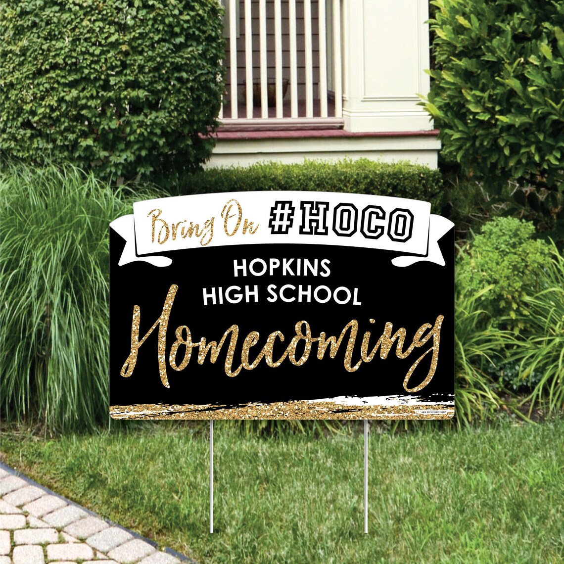 HOCO Dance Homecoming Yard Sign Lawn Decorations - Etsy