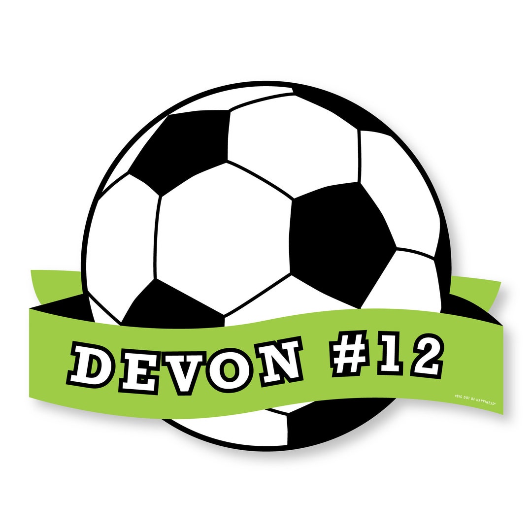 Soccer School Spirit Personalized Senior Night or Graduation Party Wall ...