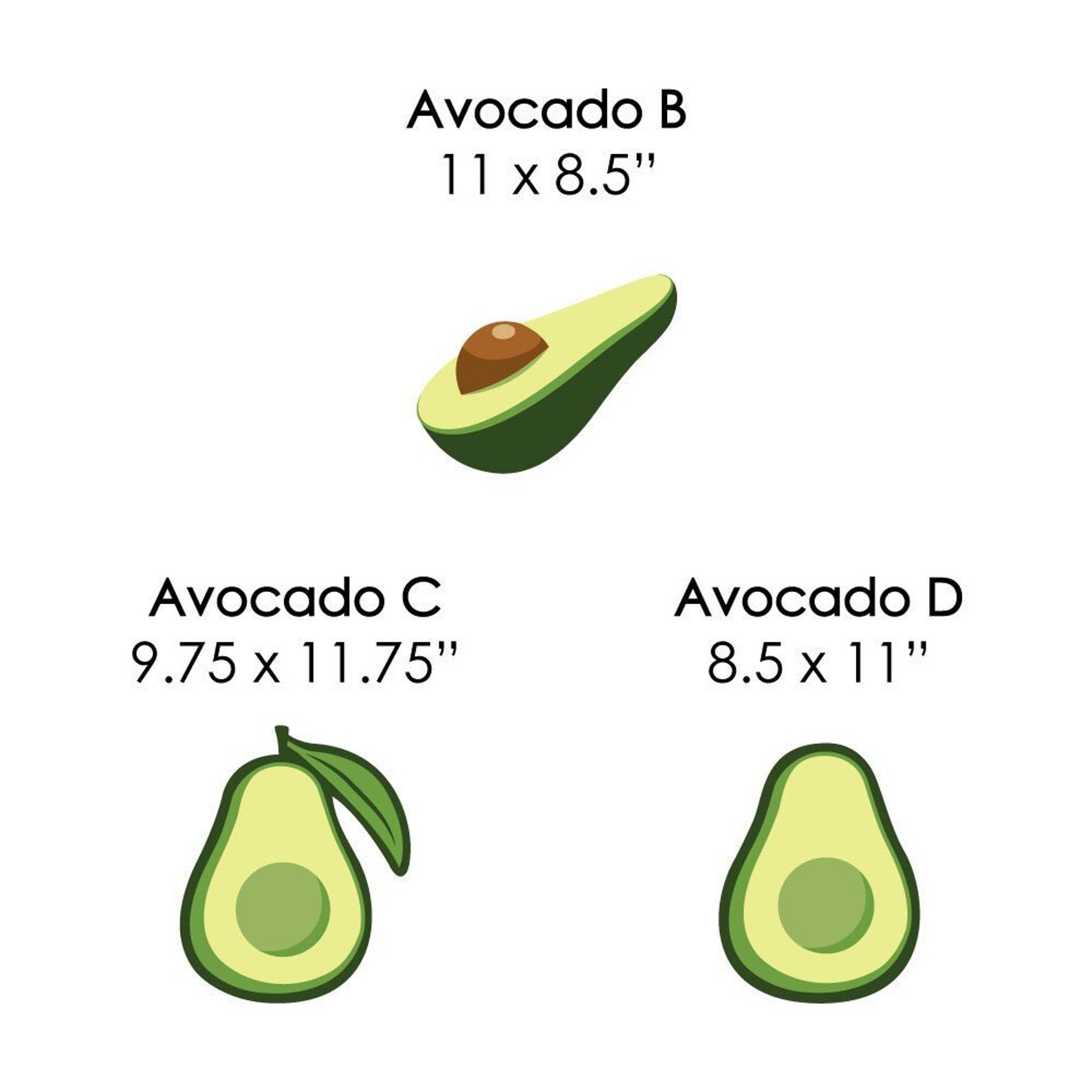 Hello Avocado Yard Sign and Outdoor Lawn Decorations - Etsy