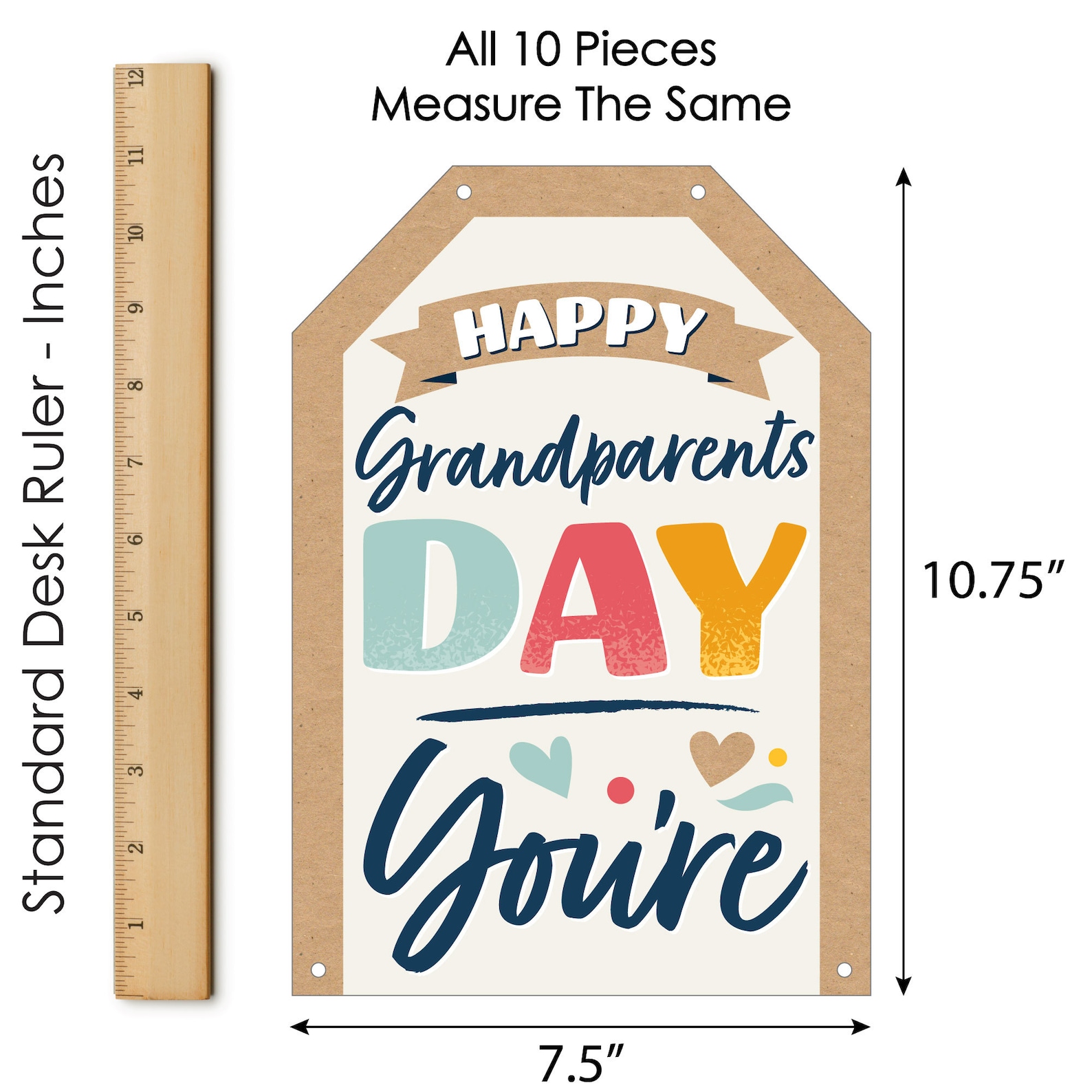 Happy Grandparents Day Hanging Vertical Paper Door Banners - Etsy