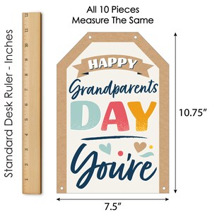 Happy Grandparents Day Hanging Vertical Paper Door Banners Grandma ...