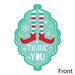 Elf Squad Shaped Thank You Cards Kids Elf Christmas and Birthday Party ...