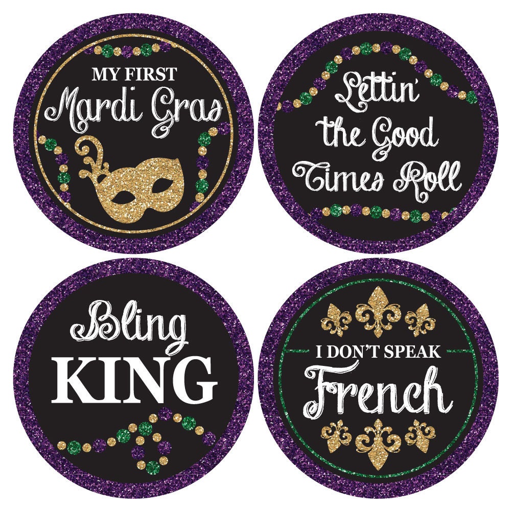NOLA Bride Squad Bachelorette Party Name Badges Set of 12 | Etsy
