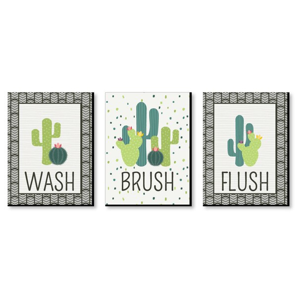 Cactus Bathroom Decor - Etsy