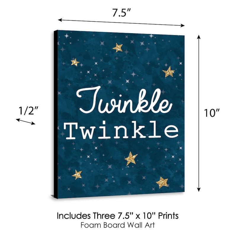 Twinkle Twinkle Little Star Kids Room Nursery & Home Décor - Etsy