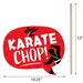 Karate Master Personalized Martial Arts Birthday Party Photo Booth ...