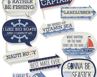 Nautical Wedding Photo Props - Etsy