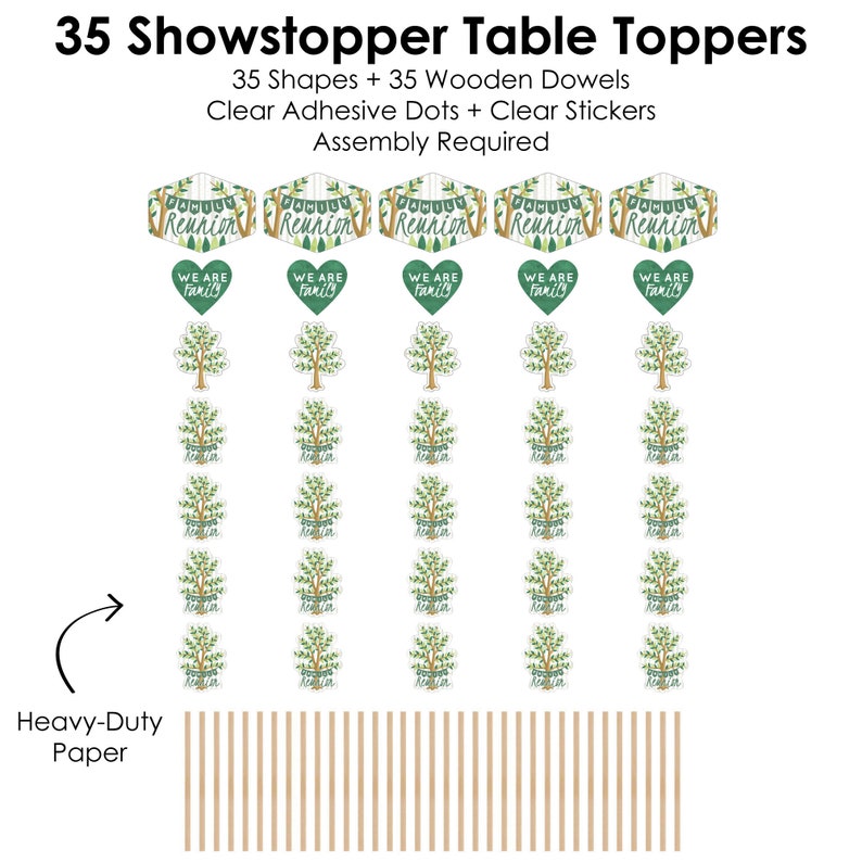 Family Tree Reunion Family Gathering Party Centerpiece - Etsy