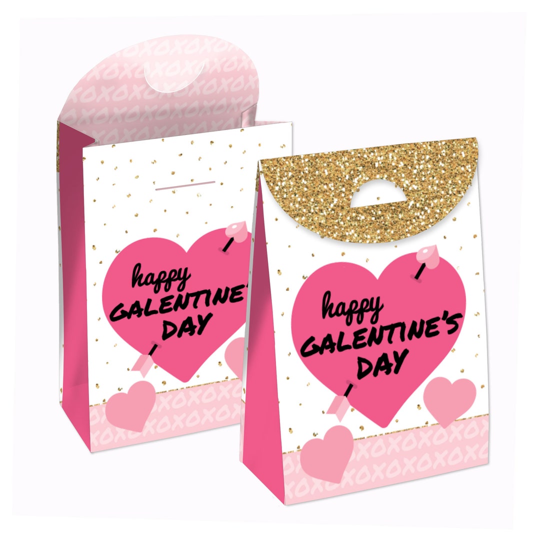 Be My Galentine - Galentine’s & Valentine’s Day Gift Favor Bags - Party ...