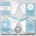 Winter Wonderland 4 Snowflake Holiday Party and Winter Wedding Games 10 ...