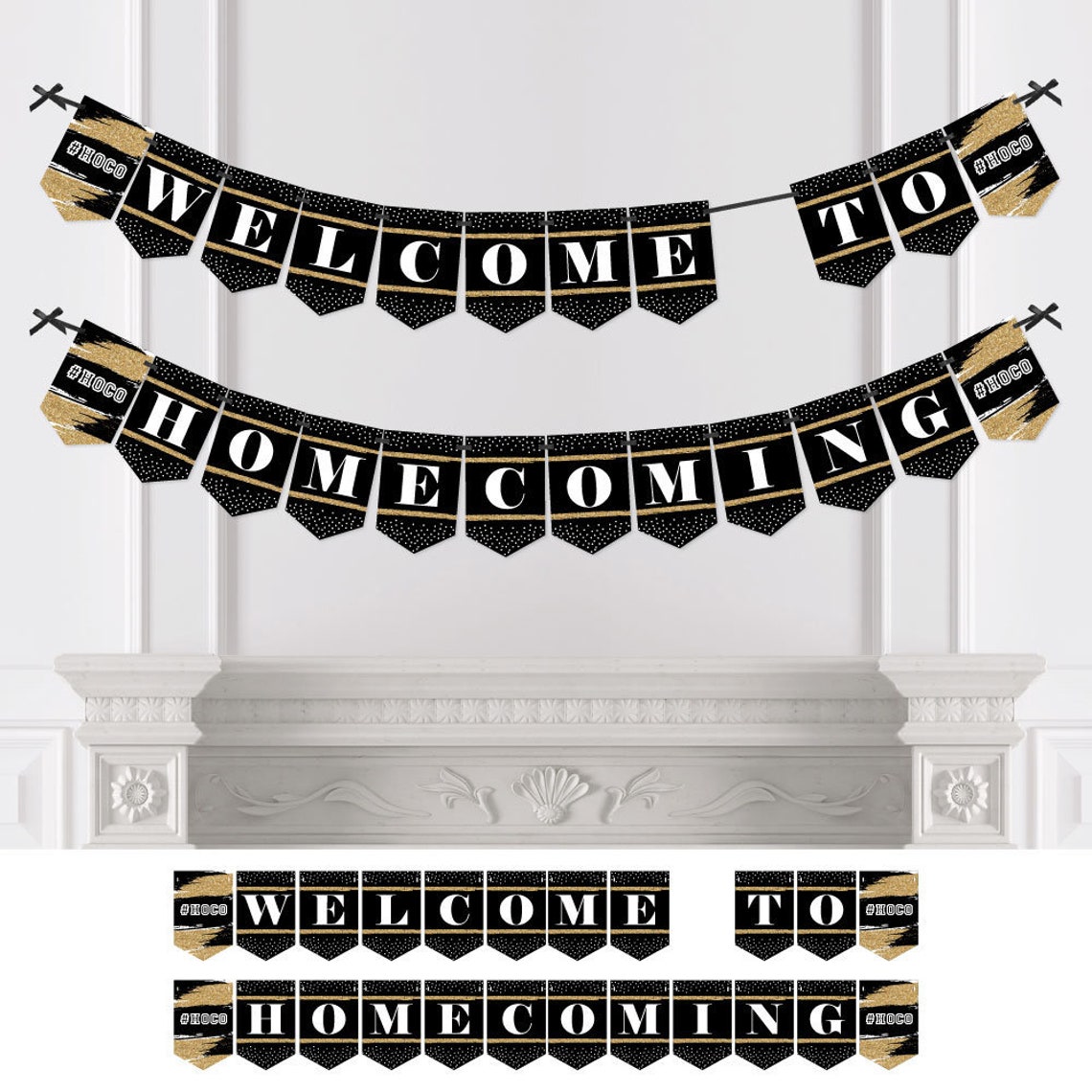 Hoco Dance - Homecoming Bunting Banner - Party Decorations - Welcome to ...