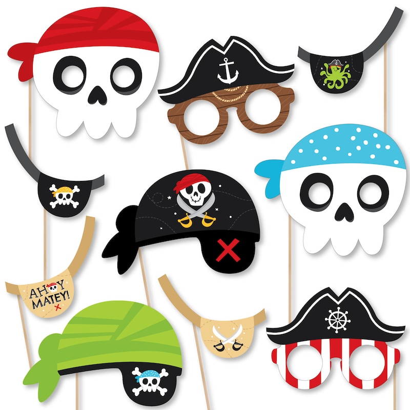 Pirate Photo Booth - Etsy